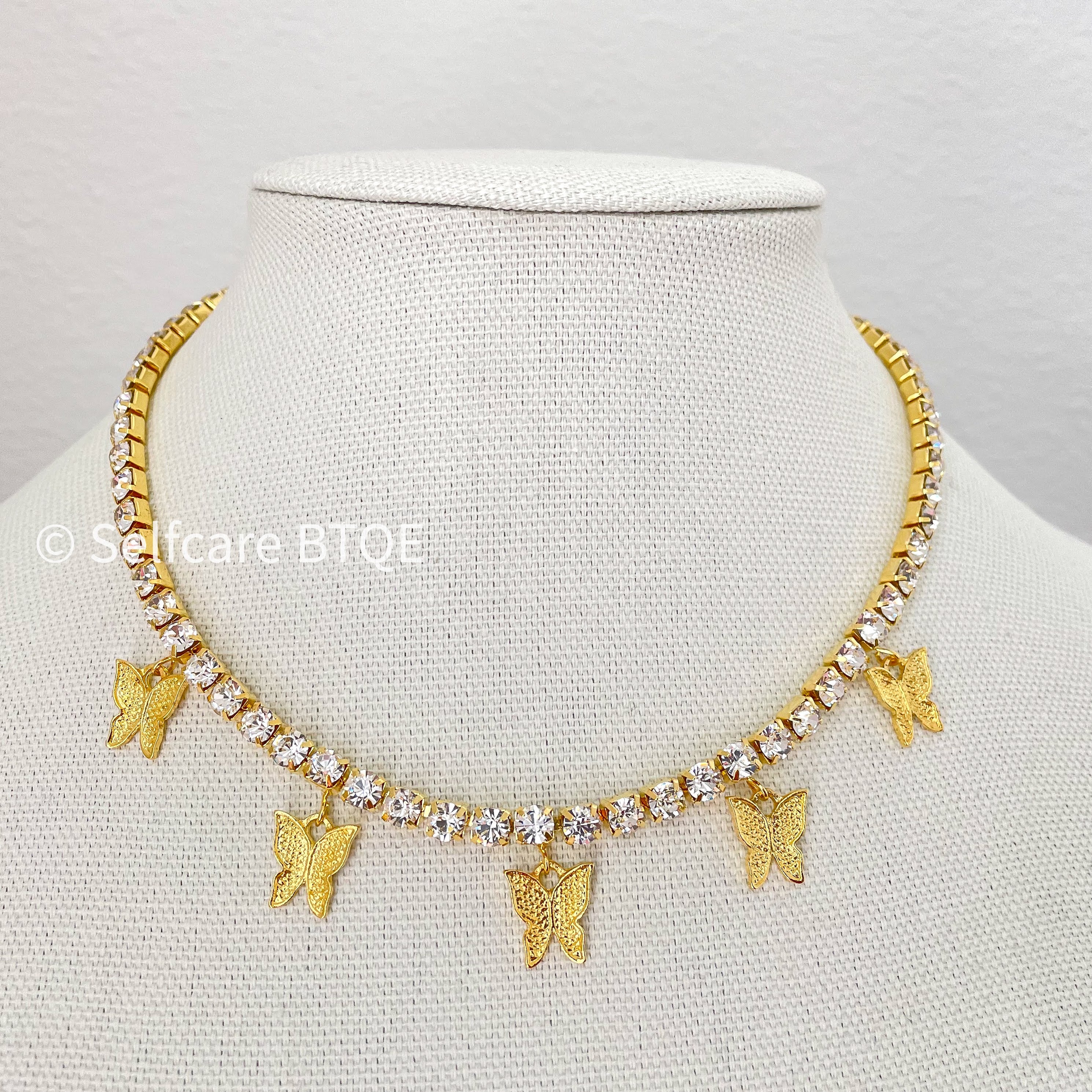 Butterfly Choker Necklace – Selfcare BTQE